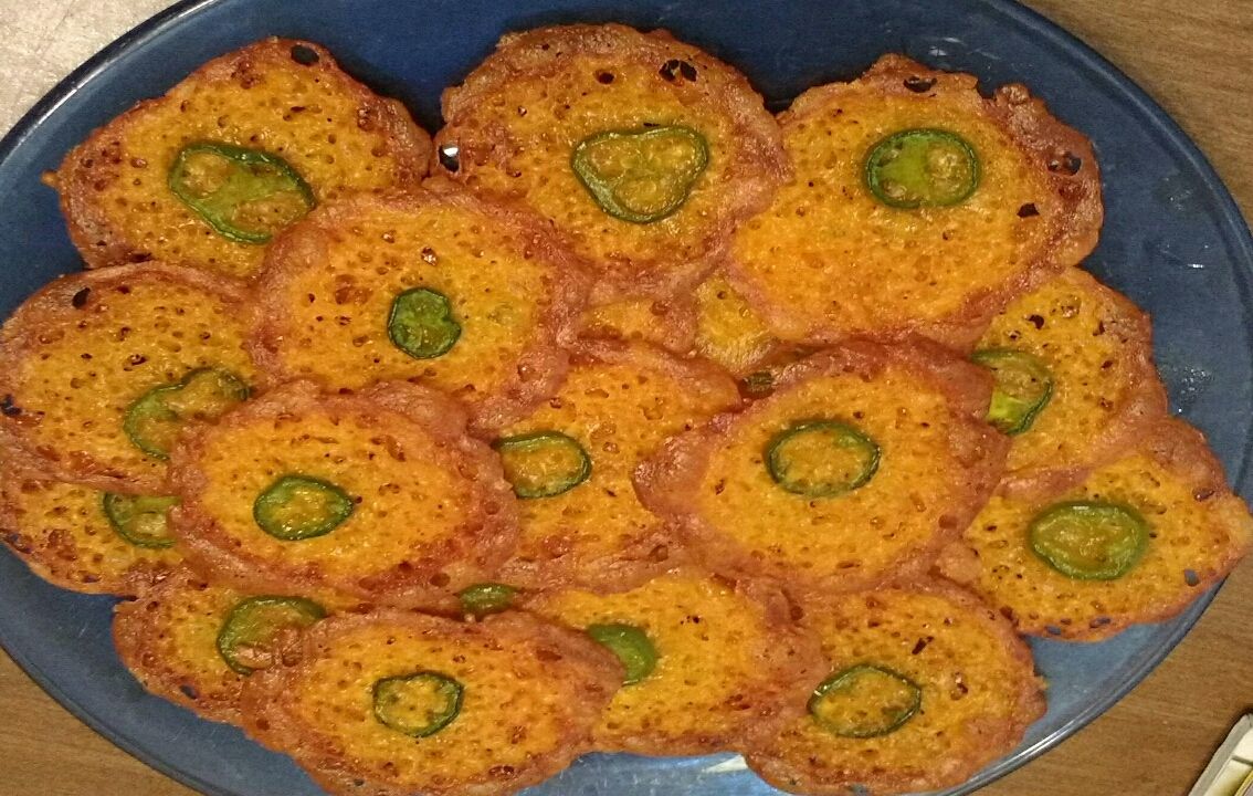 Keto Nacho Crisps Recipe | SparkRecipes