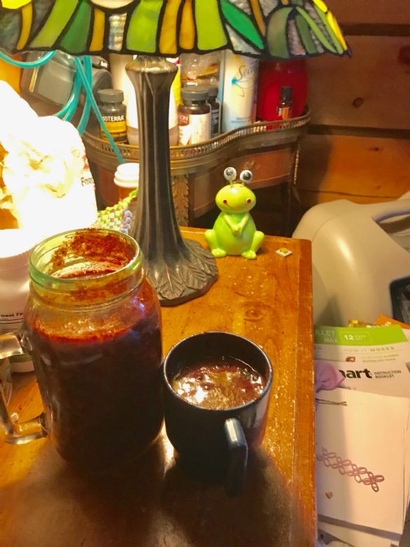 Blue green monster Recipe | SparkRecipes