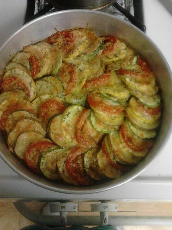 French Vegetable Tian Recipe | SparkRecipes