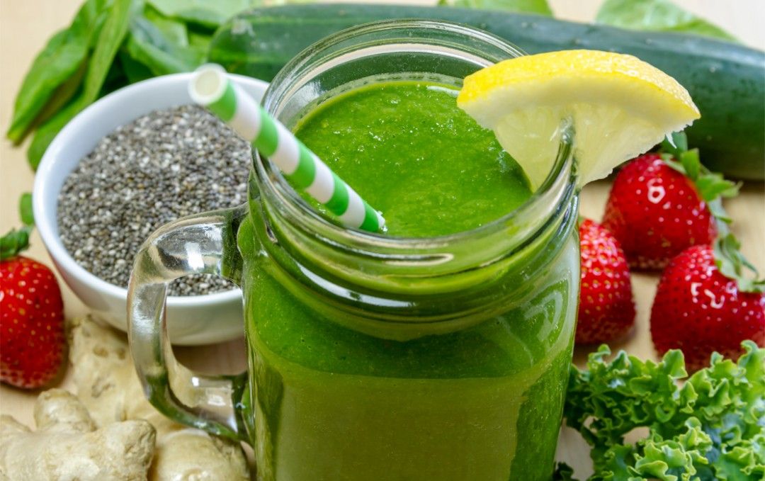 Green Machine Smoothie Recipe | SparkRecipes