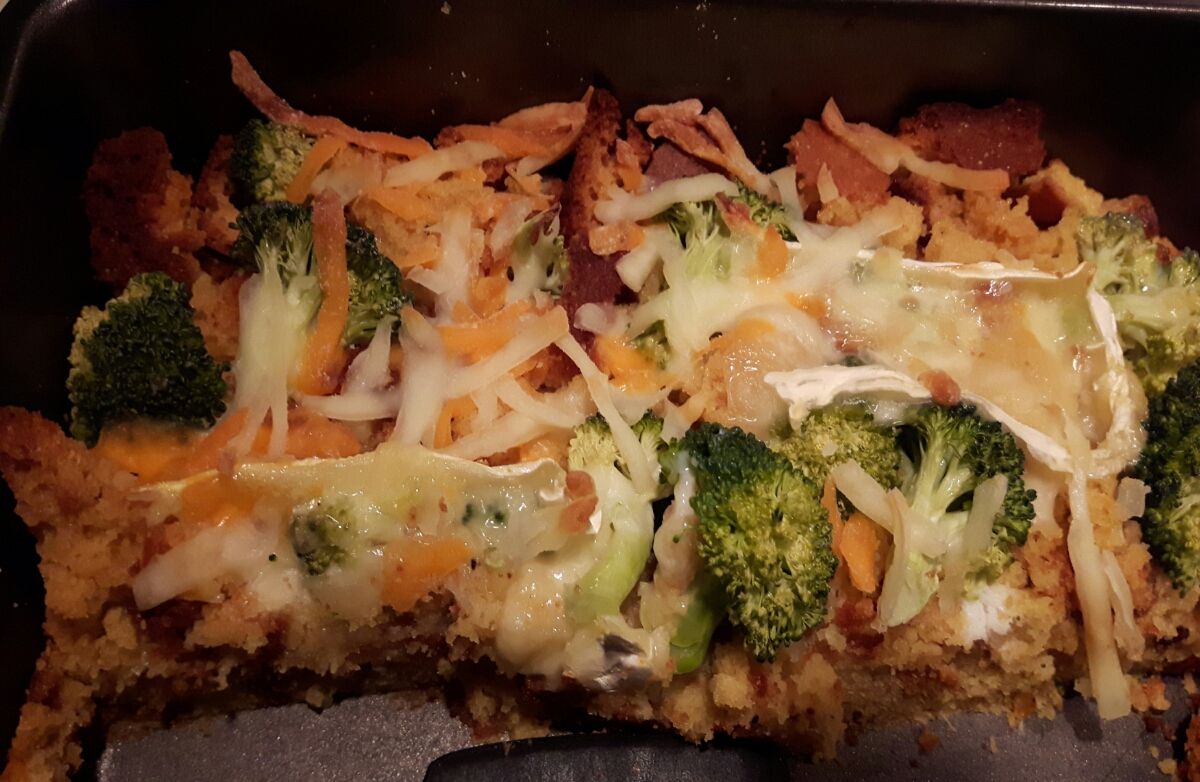 Leftover Cornbread Casserole Recipe | SparkRecipes