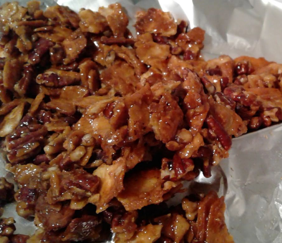 Pecan Caramel Crunch Recipe | SparkRecipes