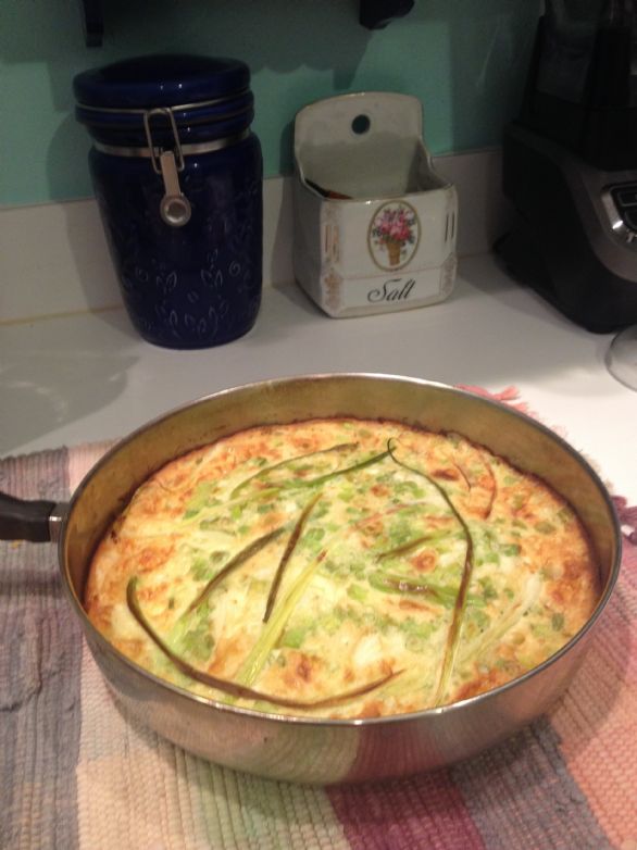Spring Onion Pie Recipe | SparkRecipes