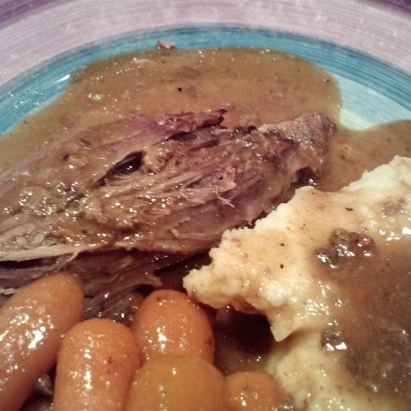Three Packet Slow Cooker Roast Recipe | SparkRecipes
