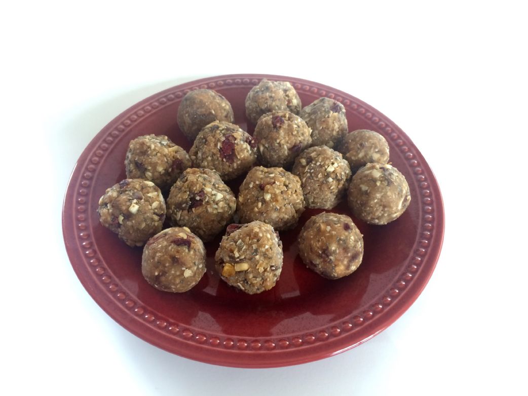Trail Mix Balls Recipe | SparkRecipes