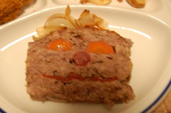 meatloaf face Recipe | SparkRecipes