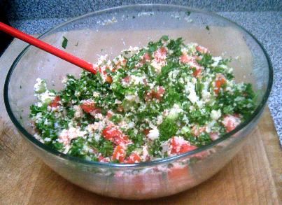 Truly Vegetable Tabouli Recipe | SparkRecipes