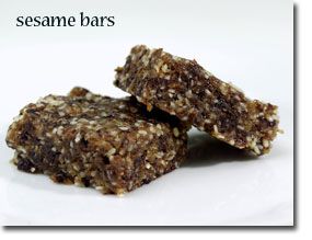 Sesame Bars (Raw & Gluten Free) Recipe | SparkRecipes
