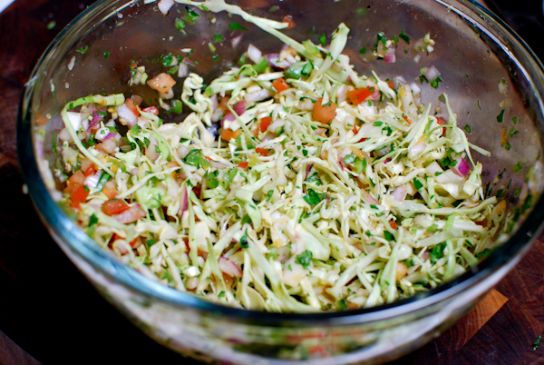 Cabbage salsa Recipe | SparkRecipes