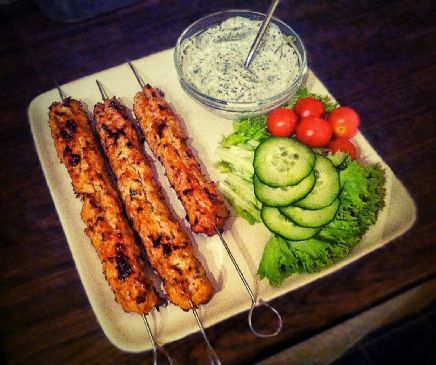 Extra Lean Turkey Kebabs (On Skewers) (High Protein/Low Fat) Recipe ...