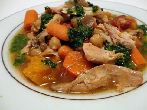 Moroccan Turkey Stew Recipe | SparkRecipes