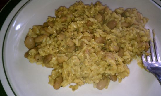 Turmeric rice and beans Recipe | SparkRecipes