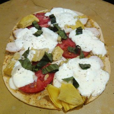 Italian Flat Out Pizza Recipe | SparkRecipes