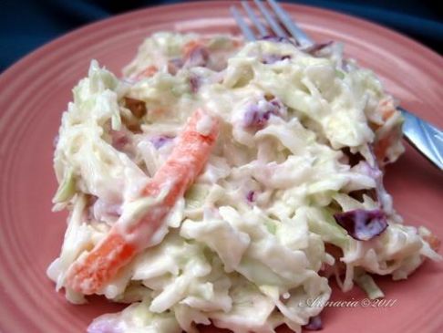 Low Fat Confetti Coleslaw Recipe | SparkRecipes