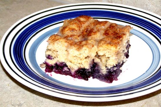Blueberry Pudding Cake Recipe | SparkRecipes