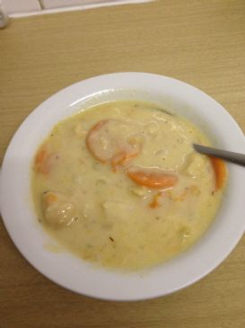 Rockport Fish Chowder Recipe | SparkRecipes