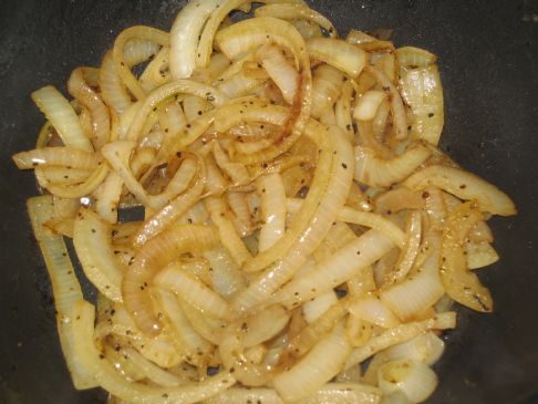 Fried Onions (Topping for Steak or Burgers) Recipe | SparkRecipes