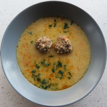 Romanian Meatball Soup (Ciorba de perisoare) Recipe | SparkRecipes