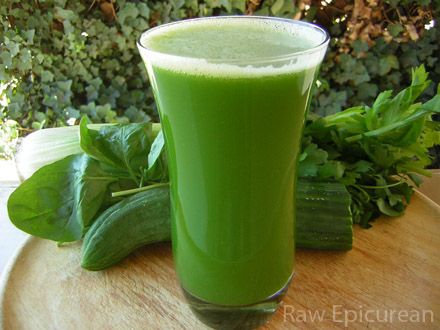 Green V8 Juice Recipe | SparkRecipes