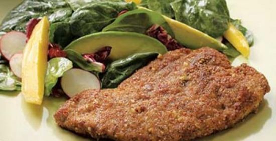 Nut Crusted Chicken Breast Recipe | SparkRecipes