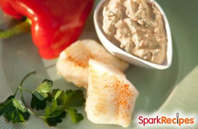 Perfect Grilled Fish with Yogurt Dipping Sauce Recipe | SparkRecipes