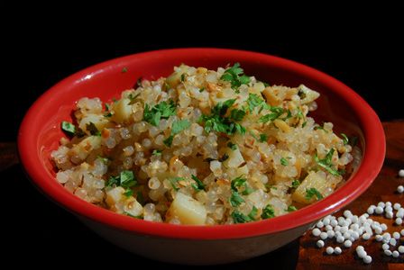 Sabudana Khichdi (Tapioca Indian Hot Breakfast) Recipe | SparkRecipes