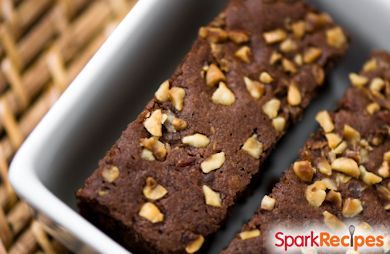 Chocolate Flax Snack Cake Recipe | SparkRecipes