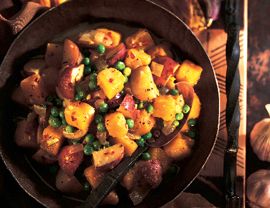 Peppered Butternut Squash and Potato Ragout Recipe | SparkRecipes