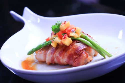 Bacon Baked Fish Recipe | SparkRecipes