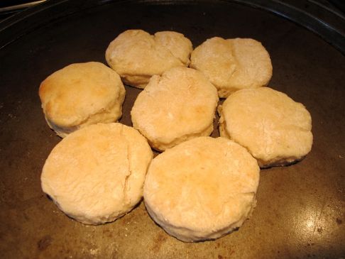 Texas Cowboy Buttermilk Biscuits Recipe | SparkRecipes