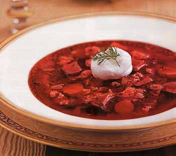 Authentic Ukrainian Borscht Recipe | SparkRecipes