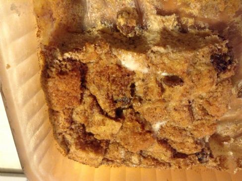 Bread Pudding, Whole Wheat, Lowfat, Lo Cal! Recipe | SparkRecipes